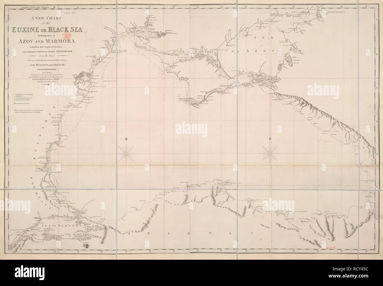 Map of marmora hi-res stock photography and images - Alamy