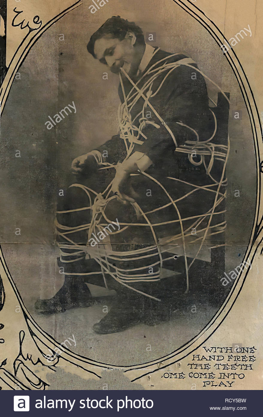 Harry Houdini Stock Photos & Harry Houdini Stock Images - Alamy