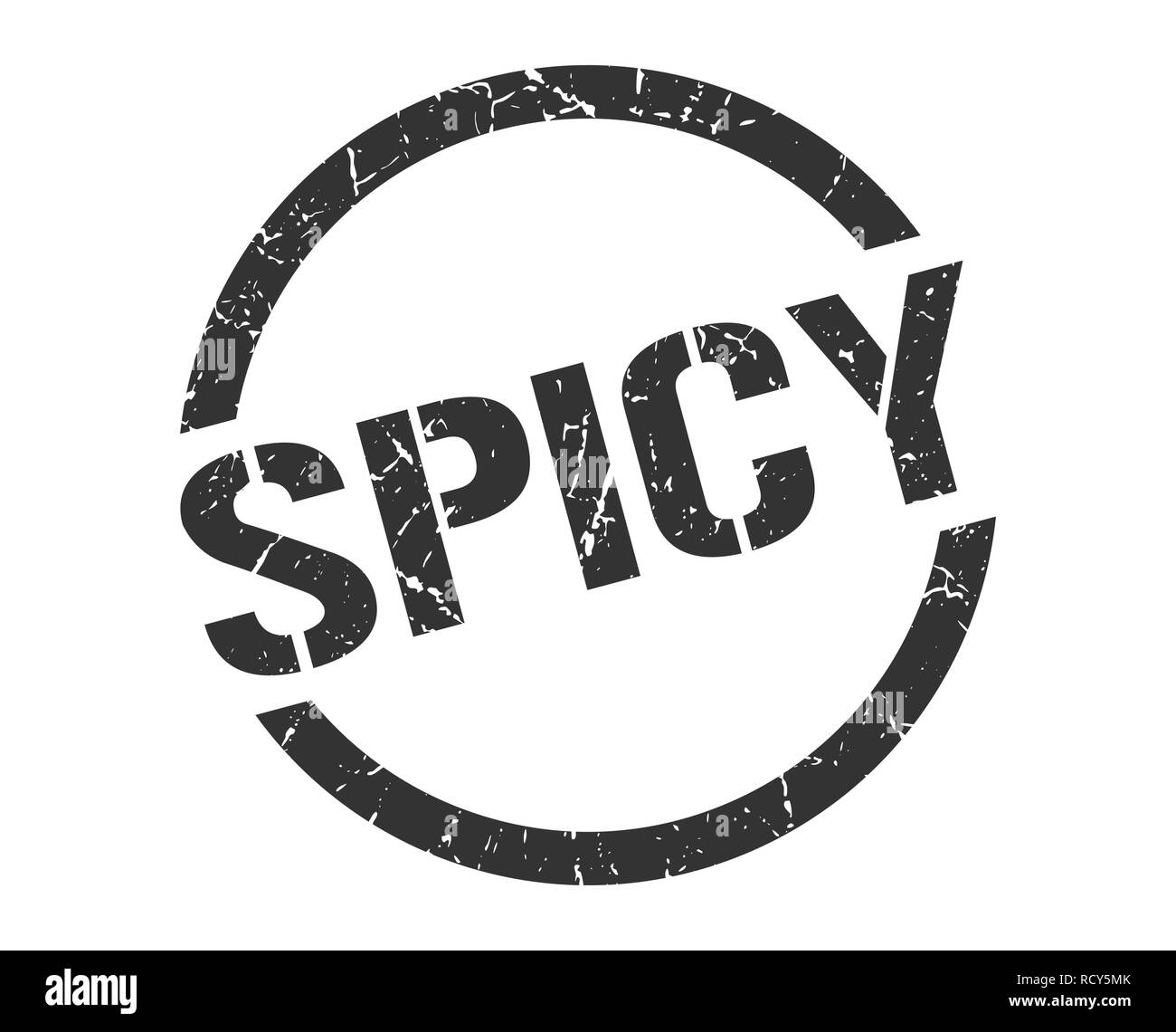 Spicy stamp Black and White Stock Photos & Images - Alamy