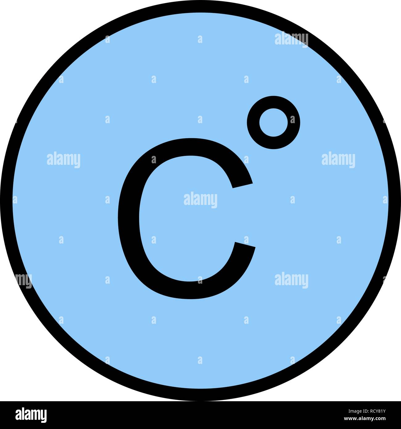 1 5 degree celsius Stock Vector Images - Alamy