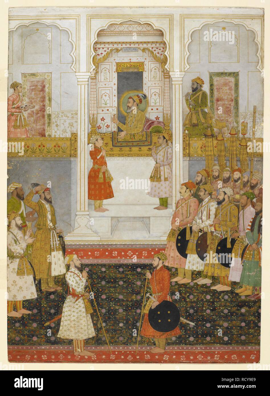 Aurangzeb durbar hi-res stock photography and images - Alamy