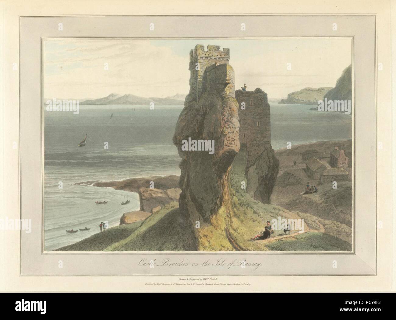 Brochel castle on raasay hi-res stock photography and images - Alamy