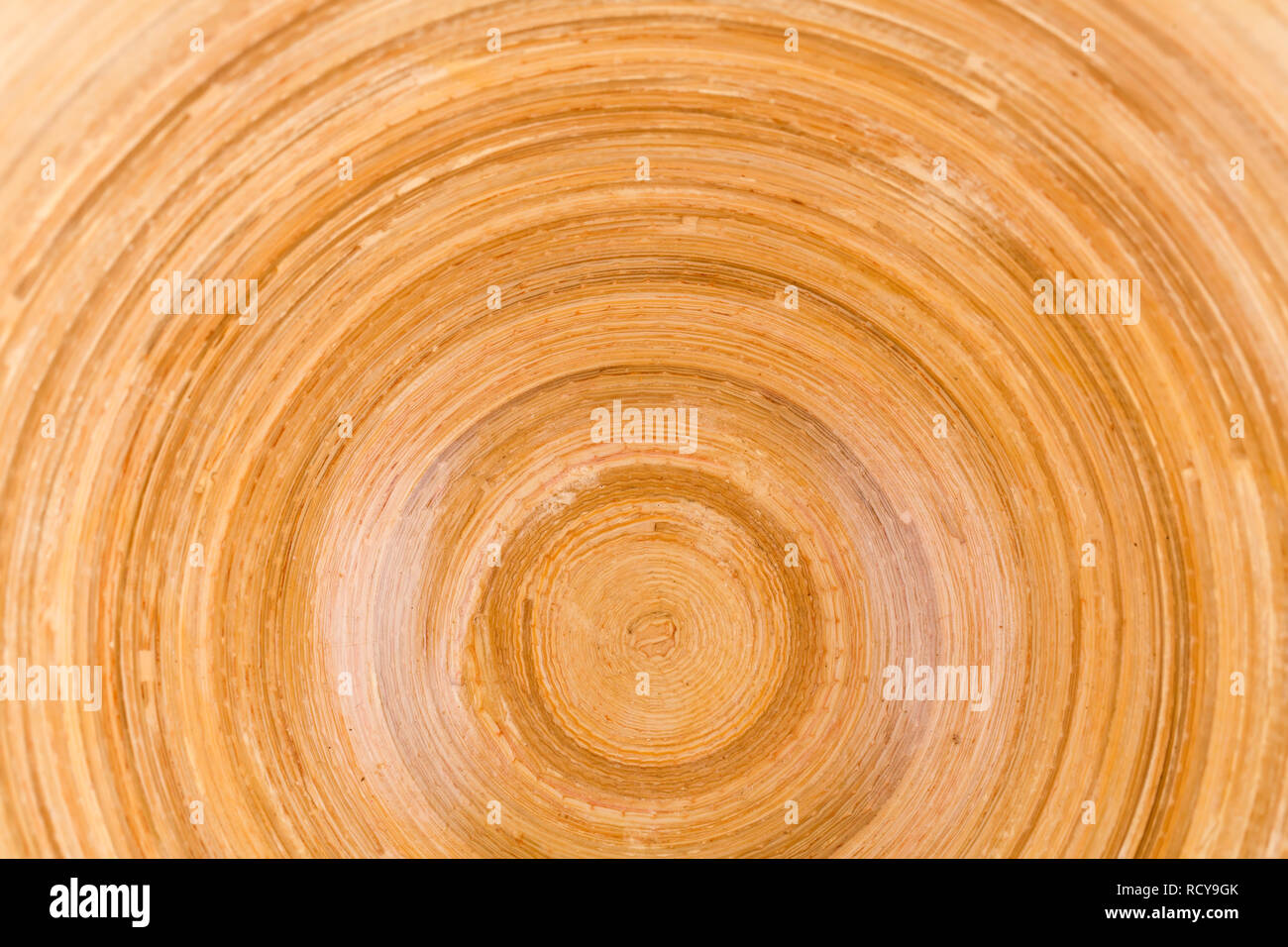Bamboo bowl texture as a background Stock Photo - Alamy