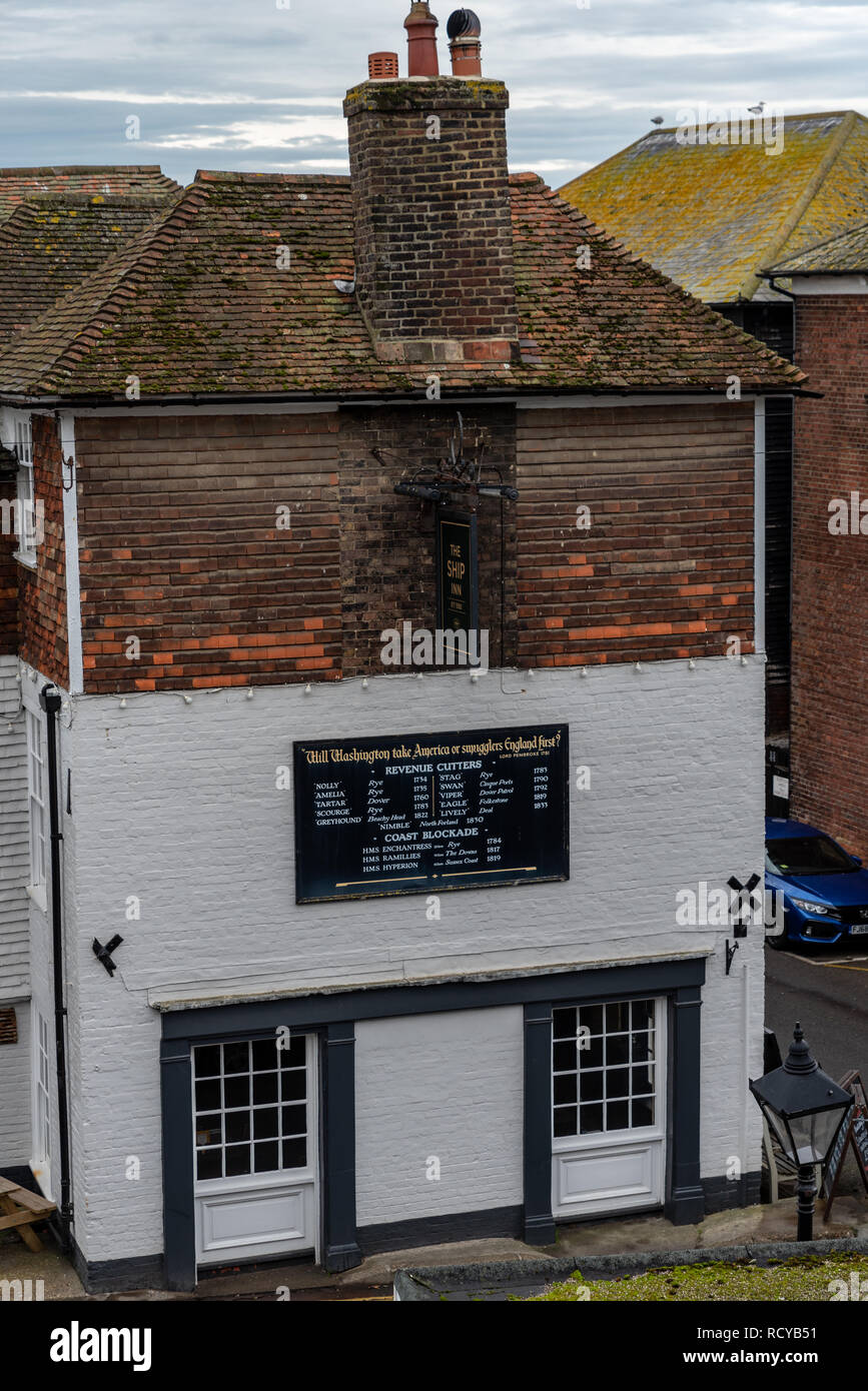 The Streets of Rye Stock Photo - Alamy