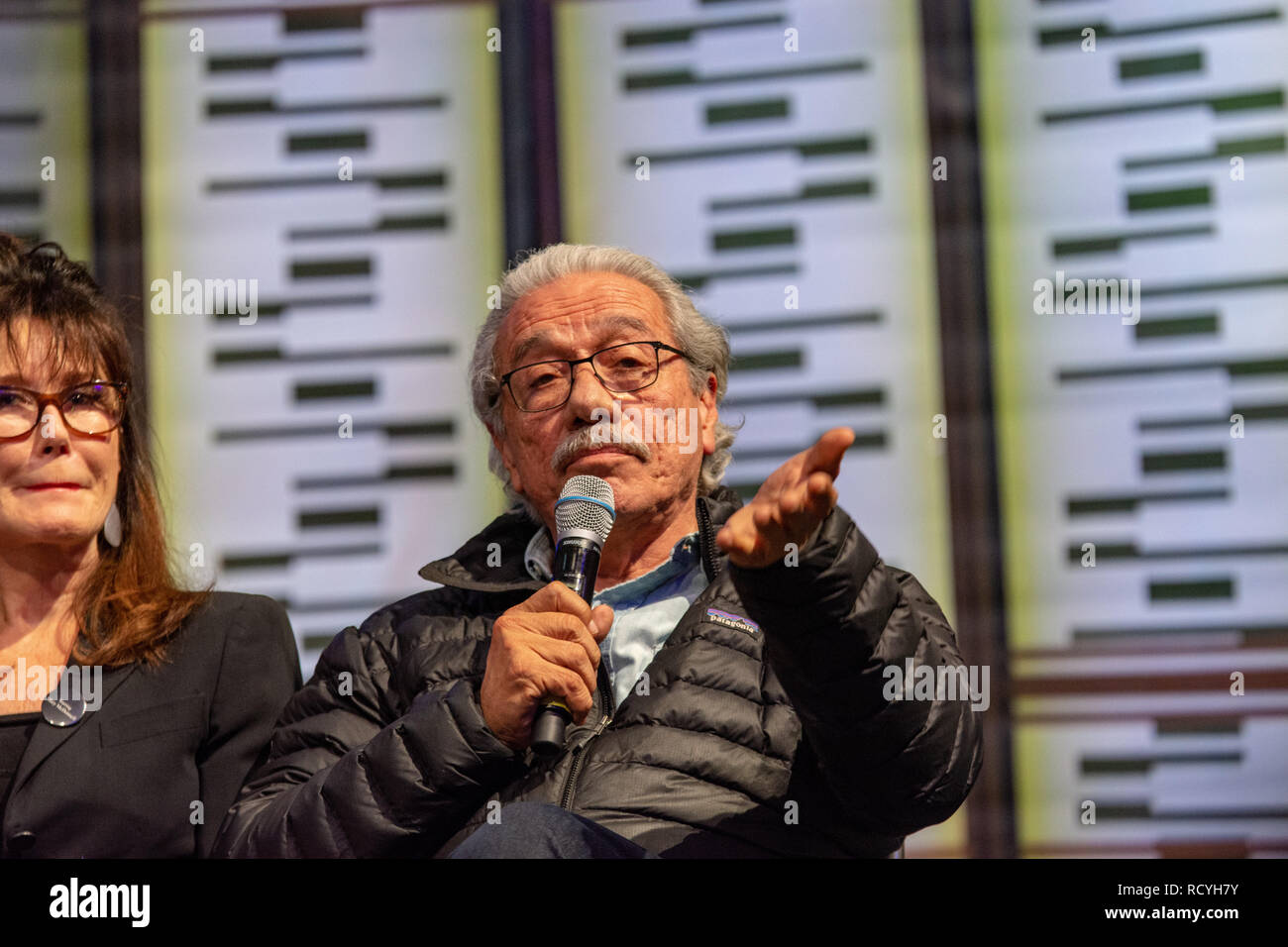 BONN, GERMANY - MAY 19th 2018: Edward James Olmos (*1947, american ...