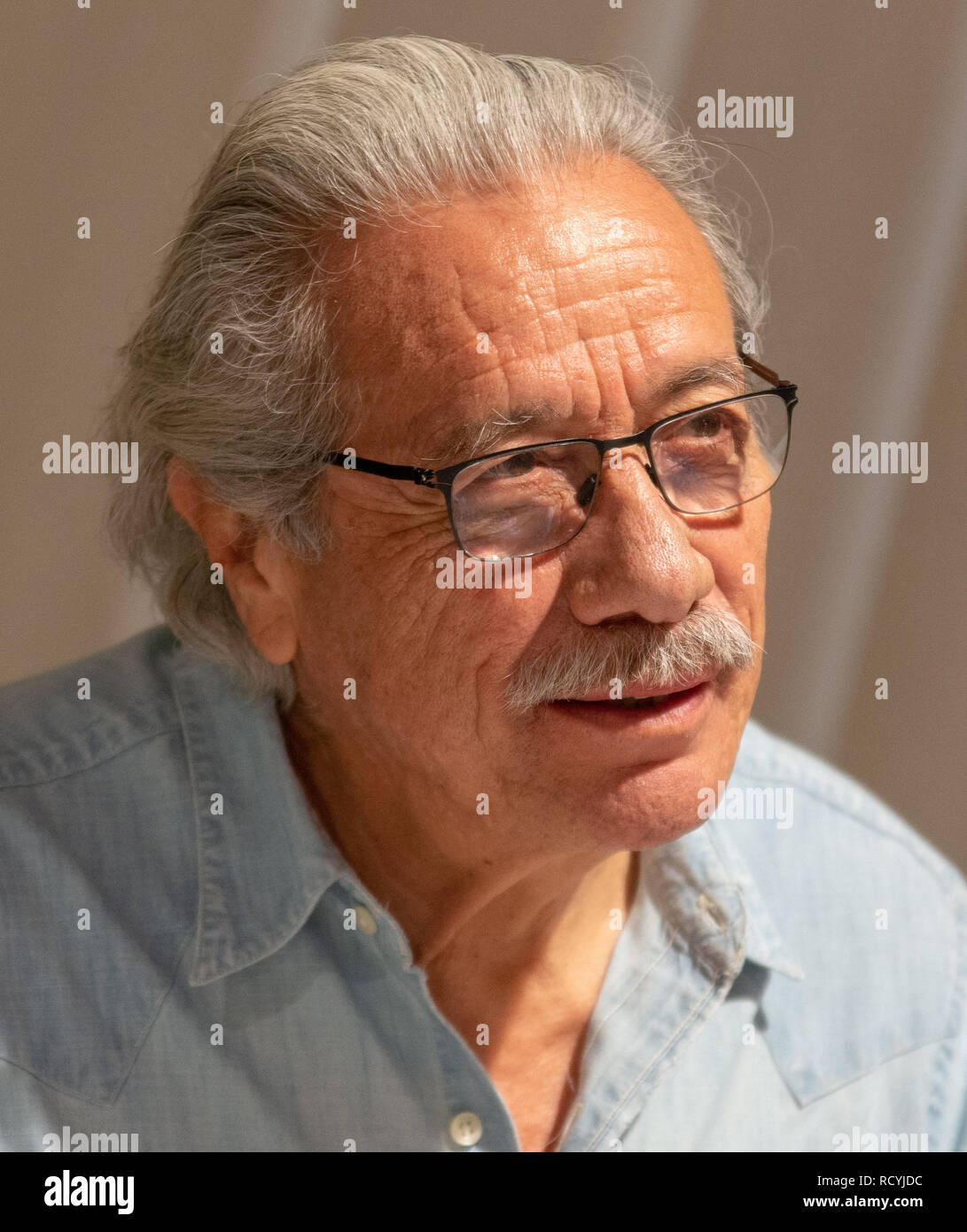 BONN, GERMANY - MAY 19th 2018: Edward James Olmos (*1947, american ...