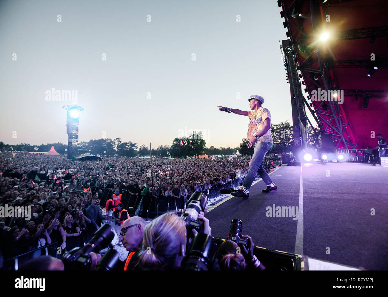 Pharrell Williams, the American singer, rapper and records producer ...