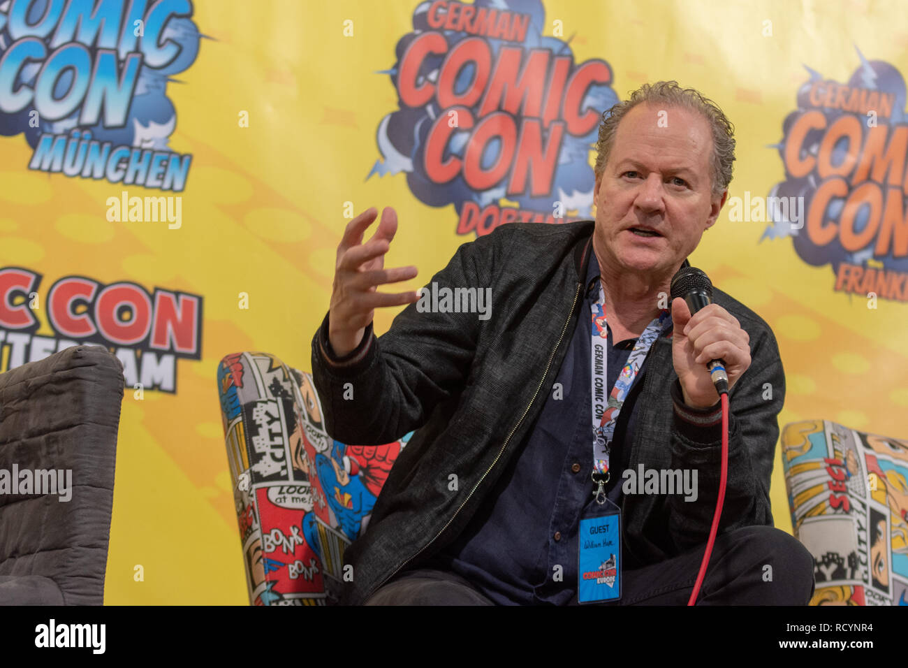 FRANKFURT, GERMANY - MAY 6th 2018: William Hope (*1955, actor ...