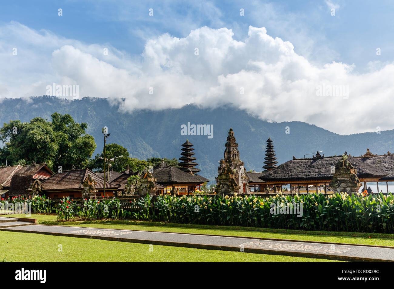 Balinese Hindu temple Pura Ulun Danu Beratan, Tabanan, Bali, Indonesia ...