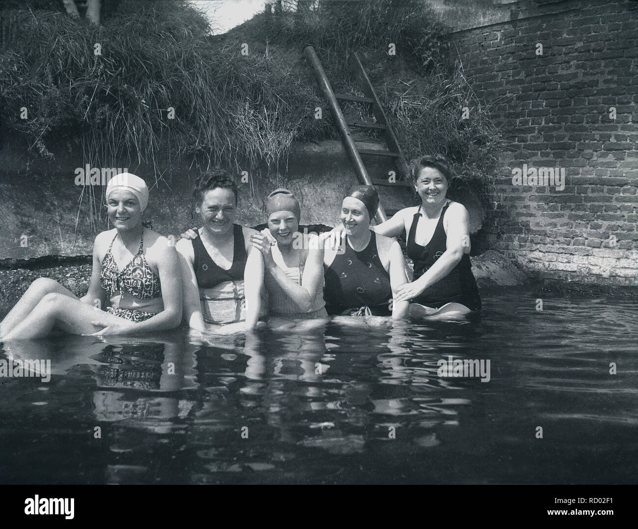 Historical Bathers High Resolution Stock Photography and Images - Alamy