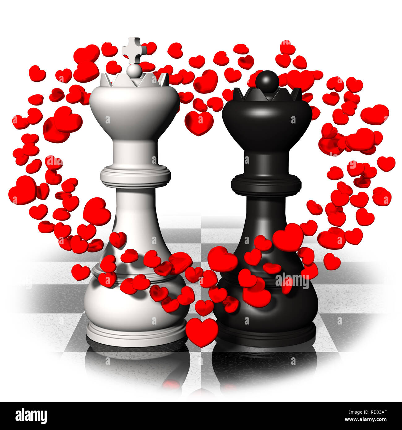 Beautiful chess Cut Out Stock Images & Pictures - Alamy