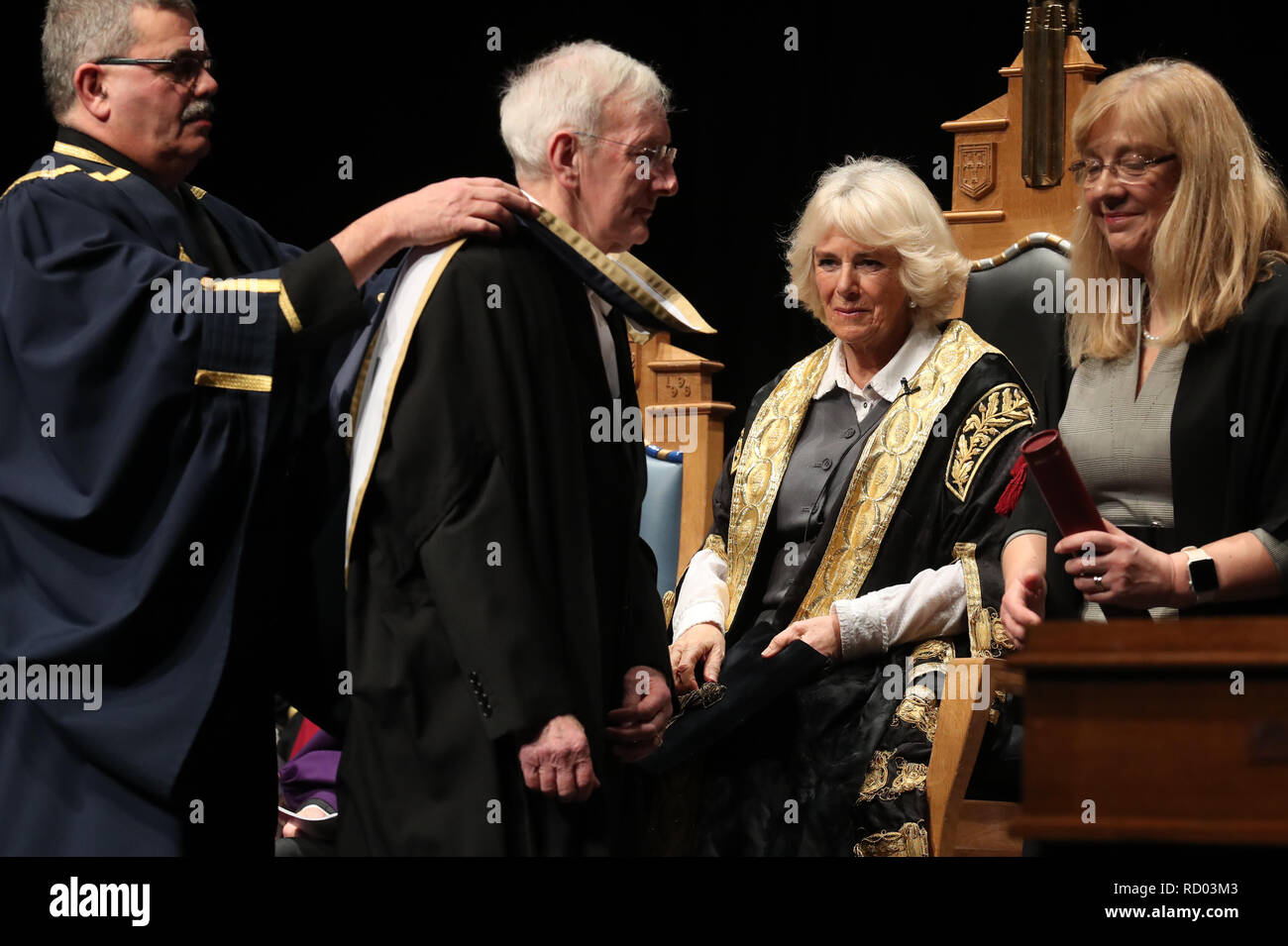 The Duchess of Cornwall, known as the Duchess of Rothesay while in ...