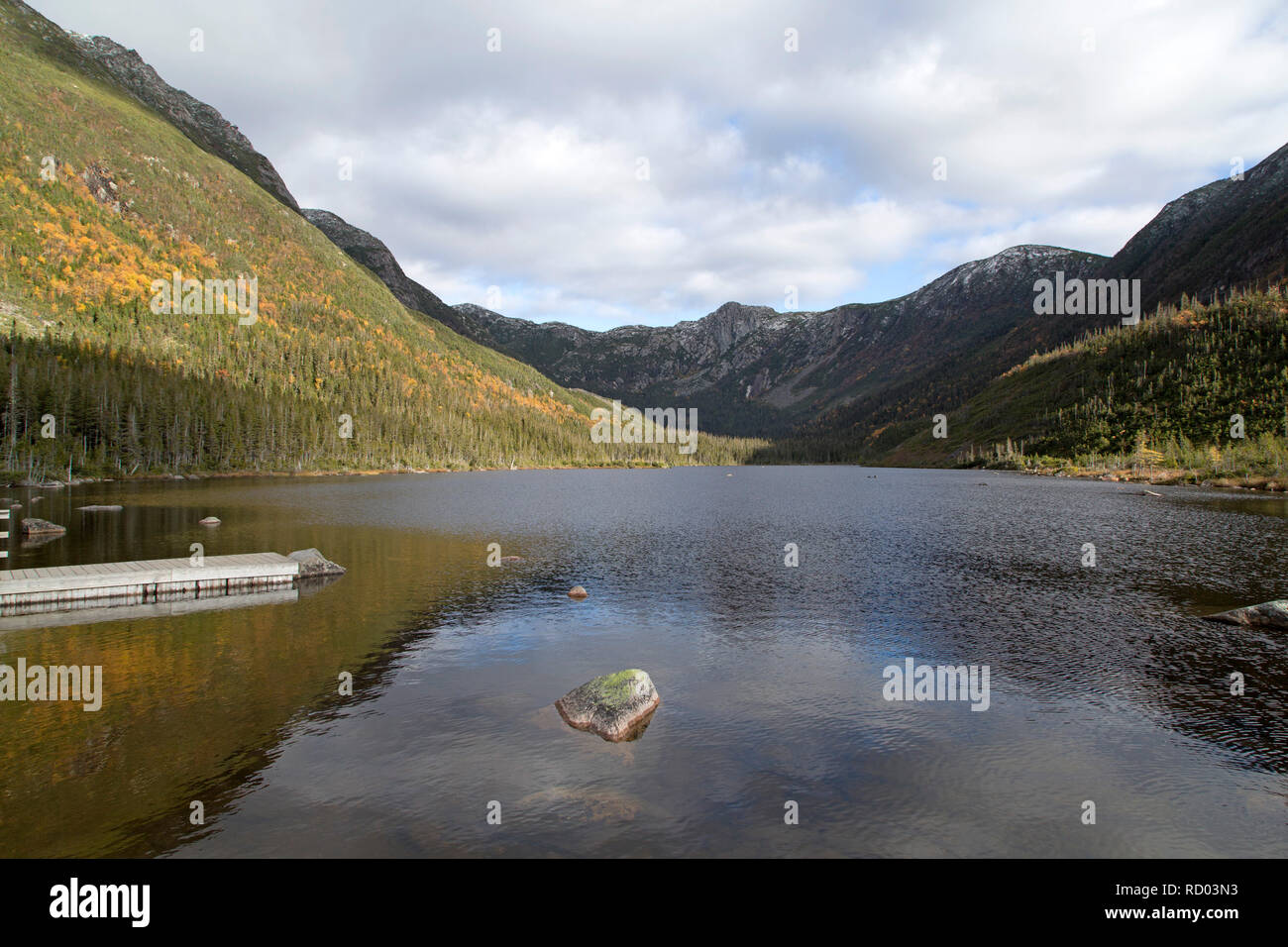 Lac aux Americains in Gaspésie National Park (Parc National de la ...