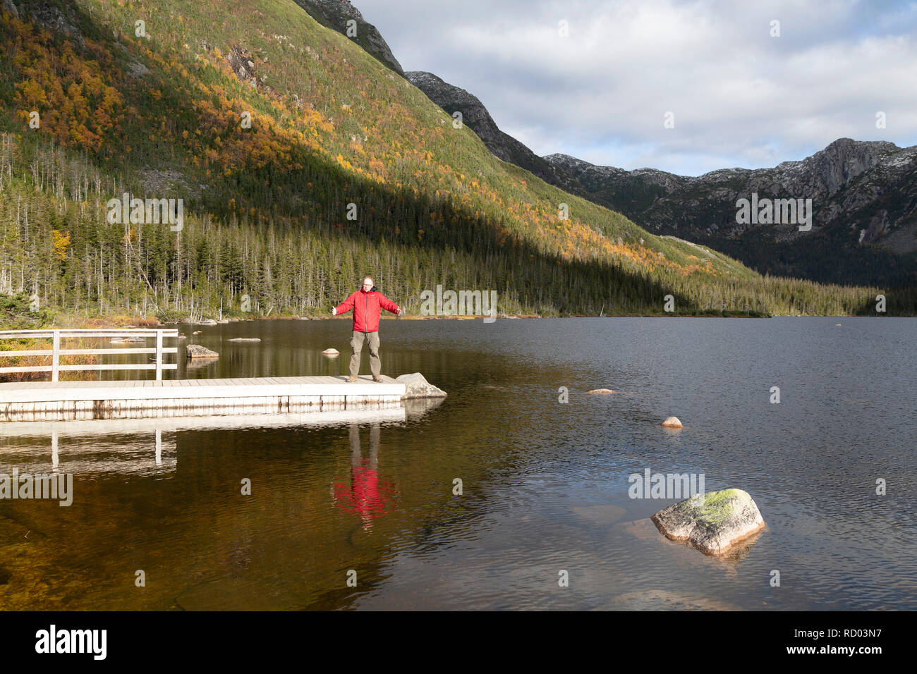 Lac aux Americains in Gaspésie National Park (Parc National de la ...