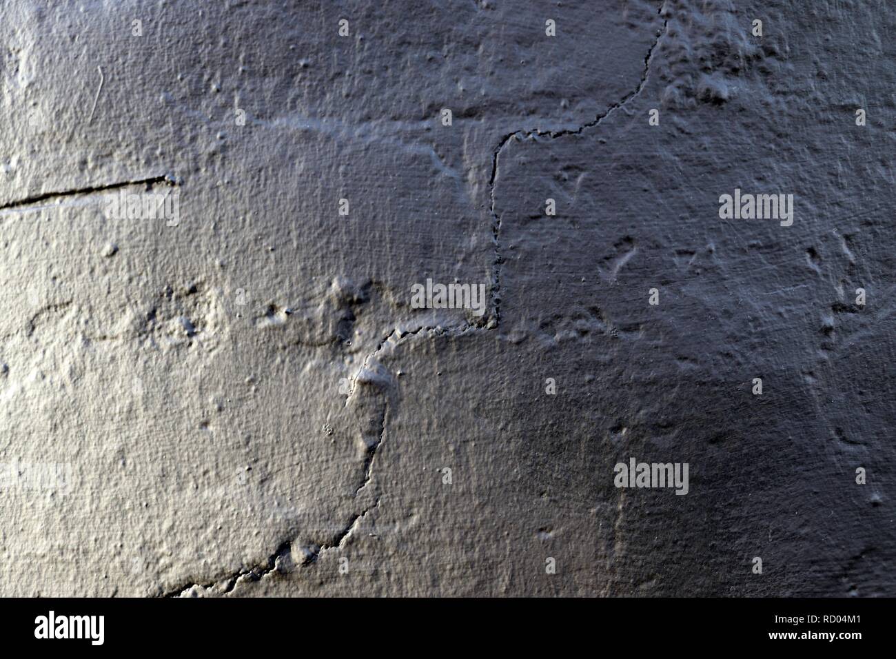 Close up high resolution surface of detailed concrete wall structures ...