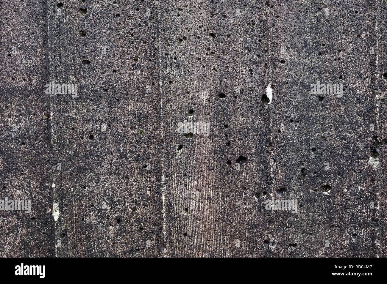 Close up high resolution surface of detailed concrete wall structures ...