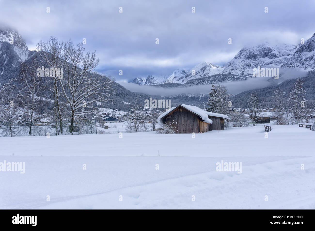 Ehrwald village hi-res stock photography and images - Alamy