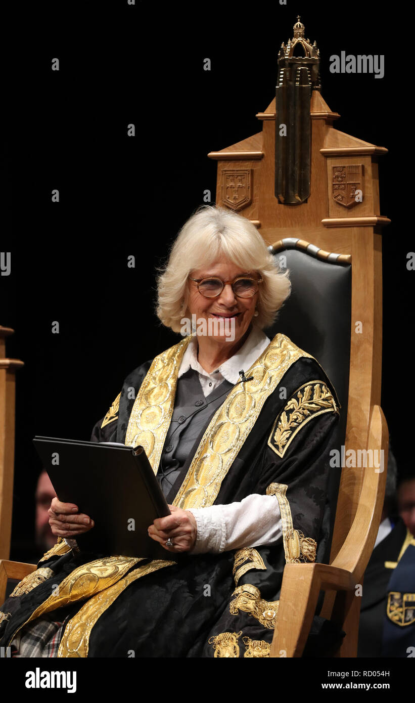 The Duchess of Cornwall, known as the Duchess of Rothesay while in ...