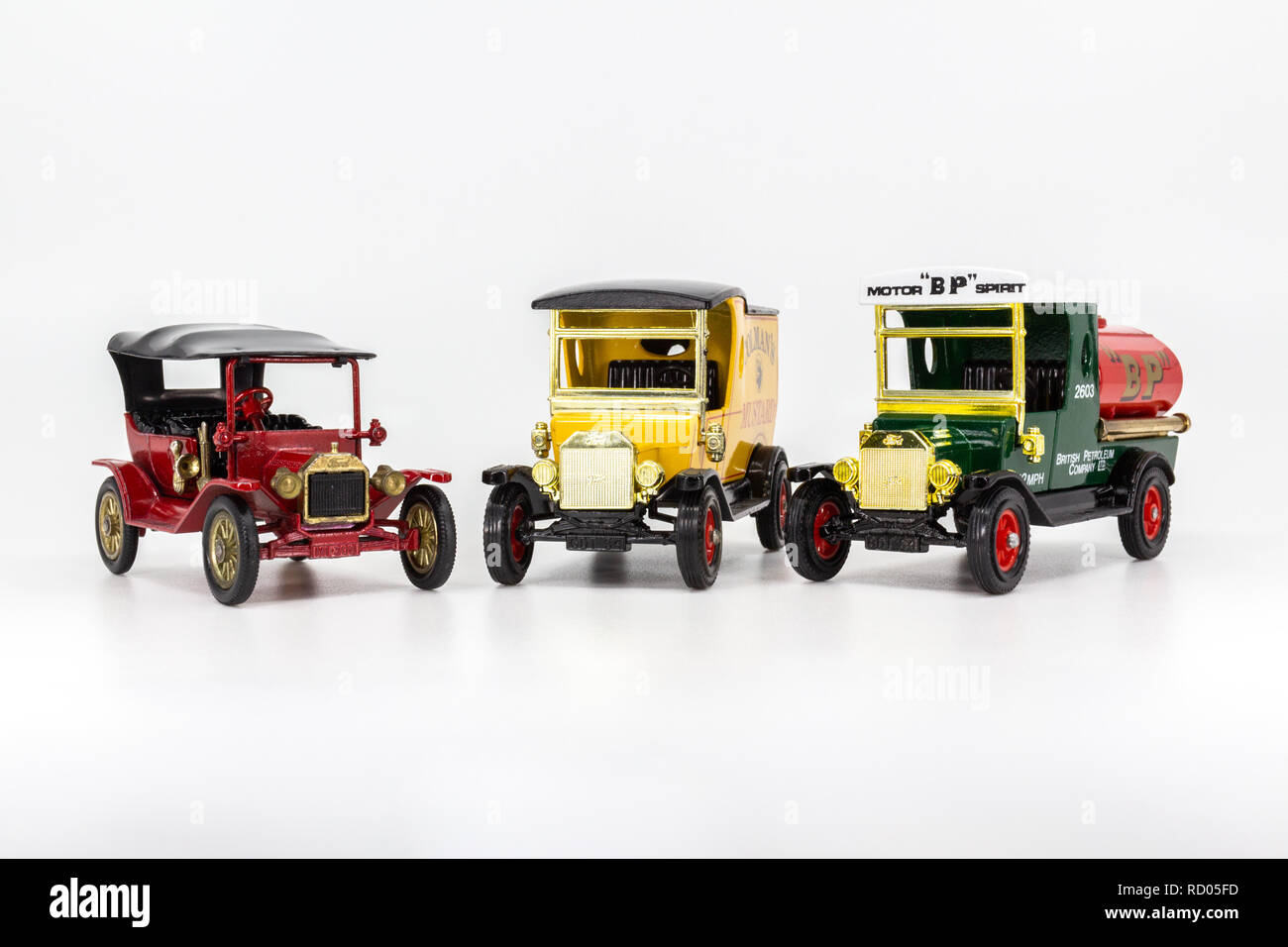 Matchbox Models of Yesteryear Ford Model T variations model car Stock ...