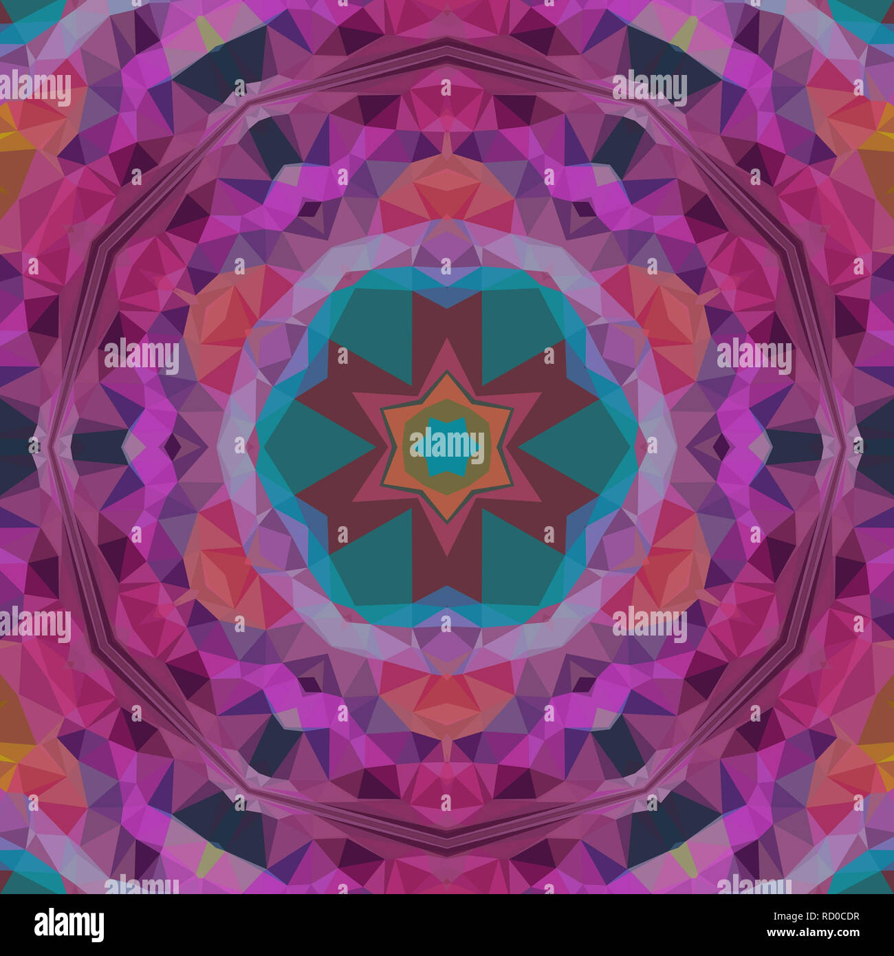 Geometric fractal conceptual graphic art. Pattern for design creative ...