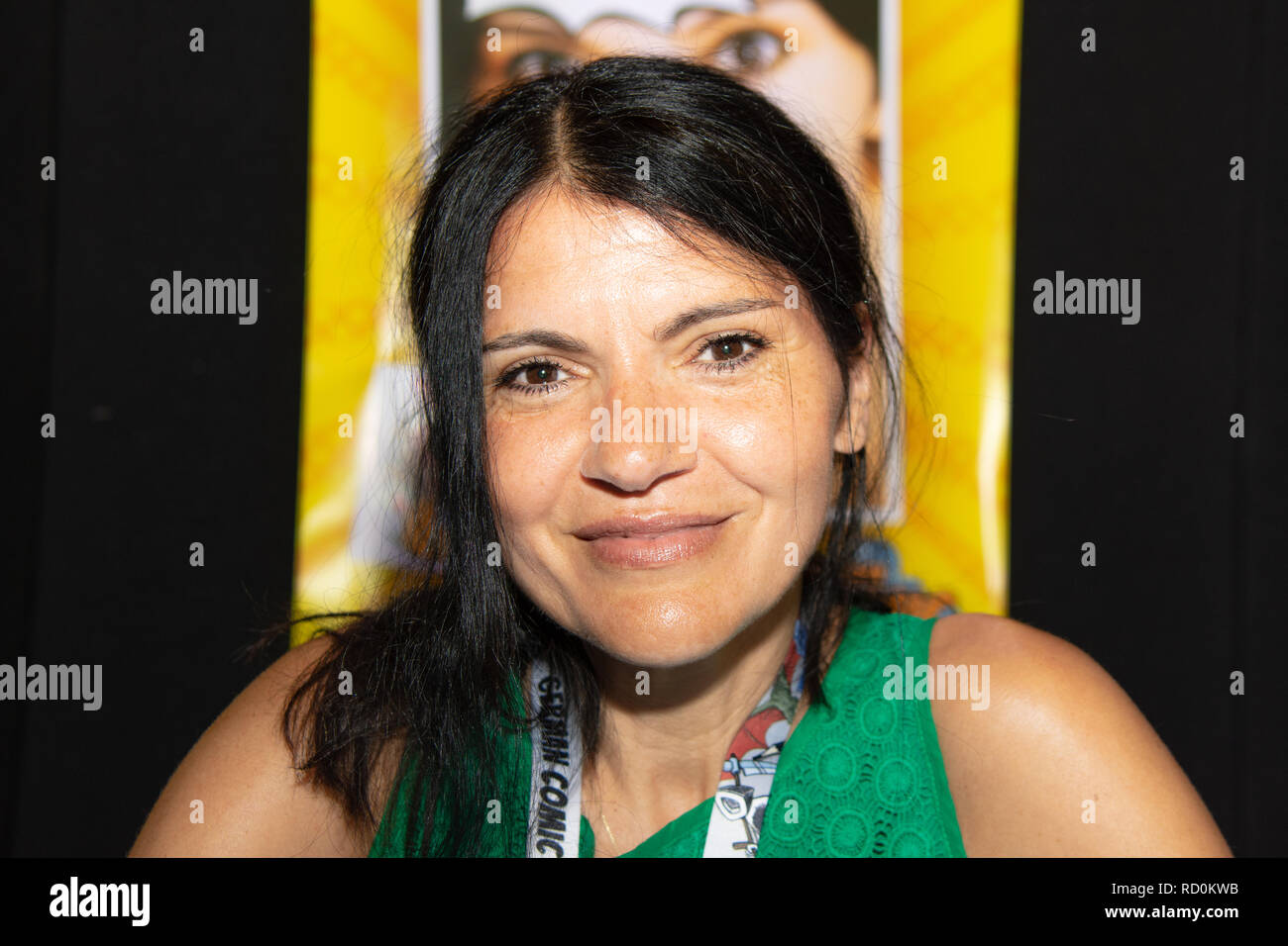 FRANKFURT, GERMANY - MAY 6th 2018: Ghadah Al-Akel (*1965, actress ...