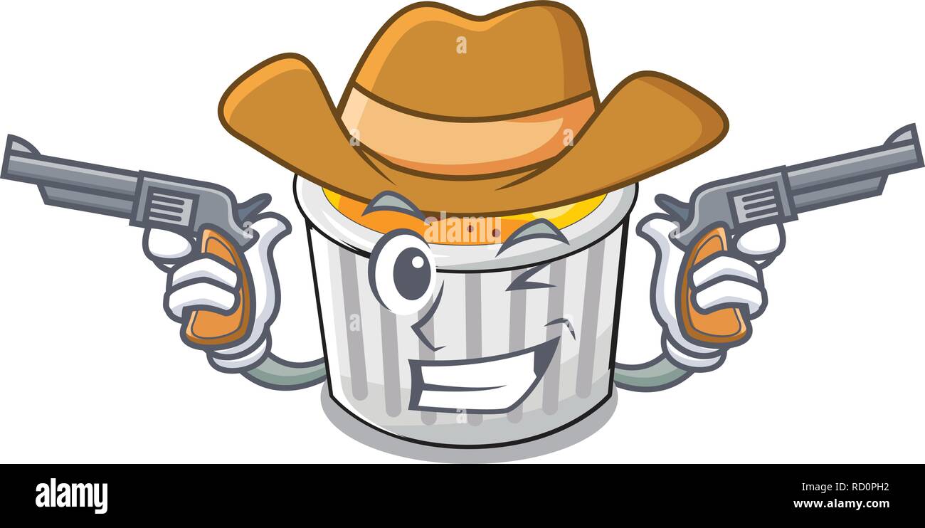 Cowboy food creme brule cartoon ready eat Stock Vector Image & Art - Alamy