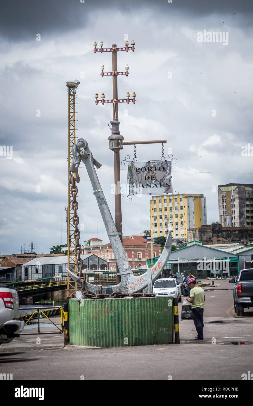 Cities of Brazil - Manaus, Amazonas state1s capital - City views Stock ...