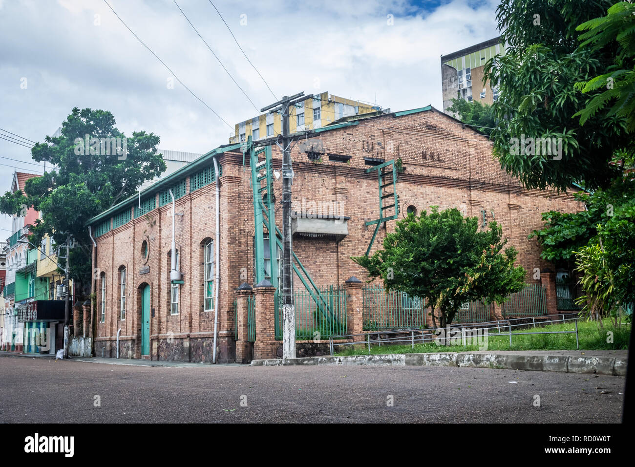 Aerial view manaus forest city hi-res stock photography and images - Alamy