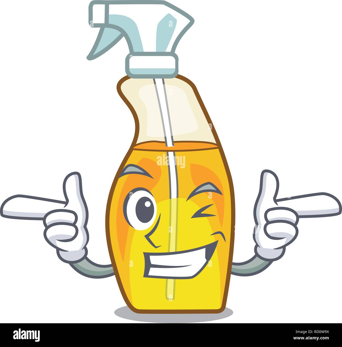 Flash bathroom cleaner Stock Vector Images - Alamy