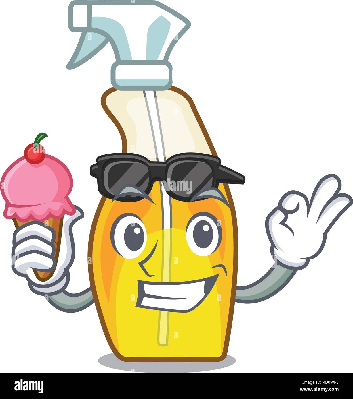 Ice cream dirt Stock Vector Images - Alamy