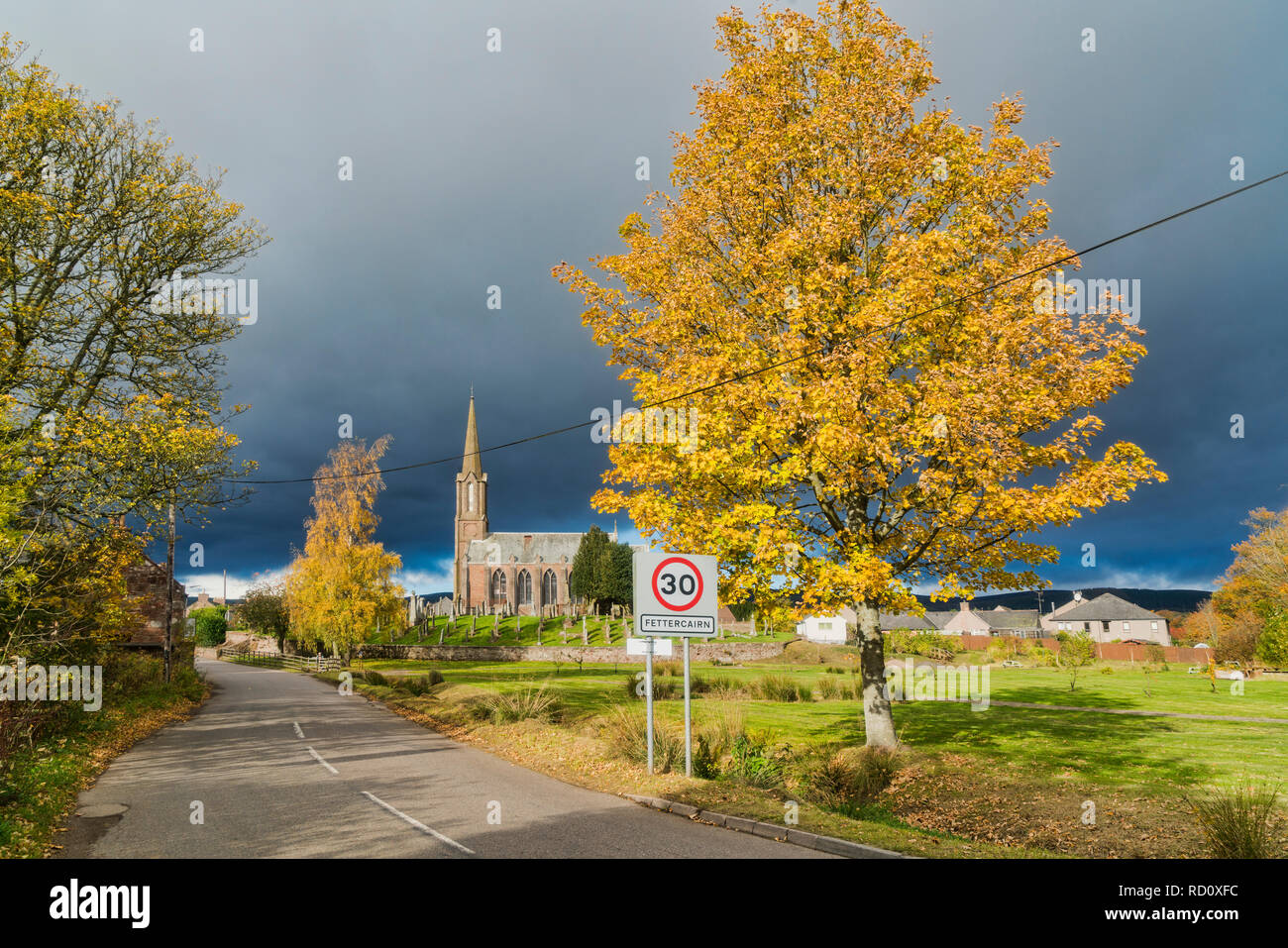 Fettercairn village hi-res stock photography and images - Alamy