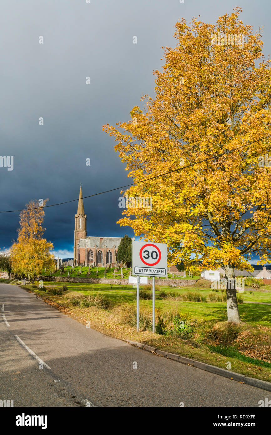 Fettercairn village hi-res stock photography and images - Alamy