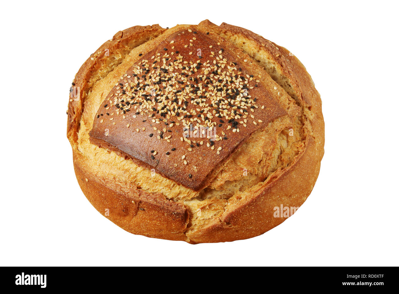 Loaf of brown bread Stock Photo - Alamy