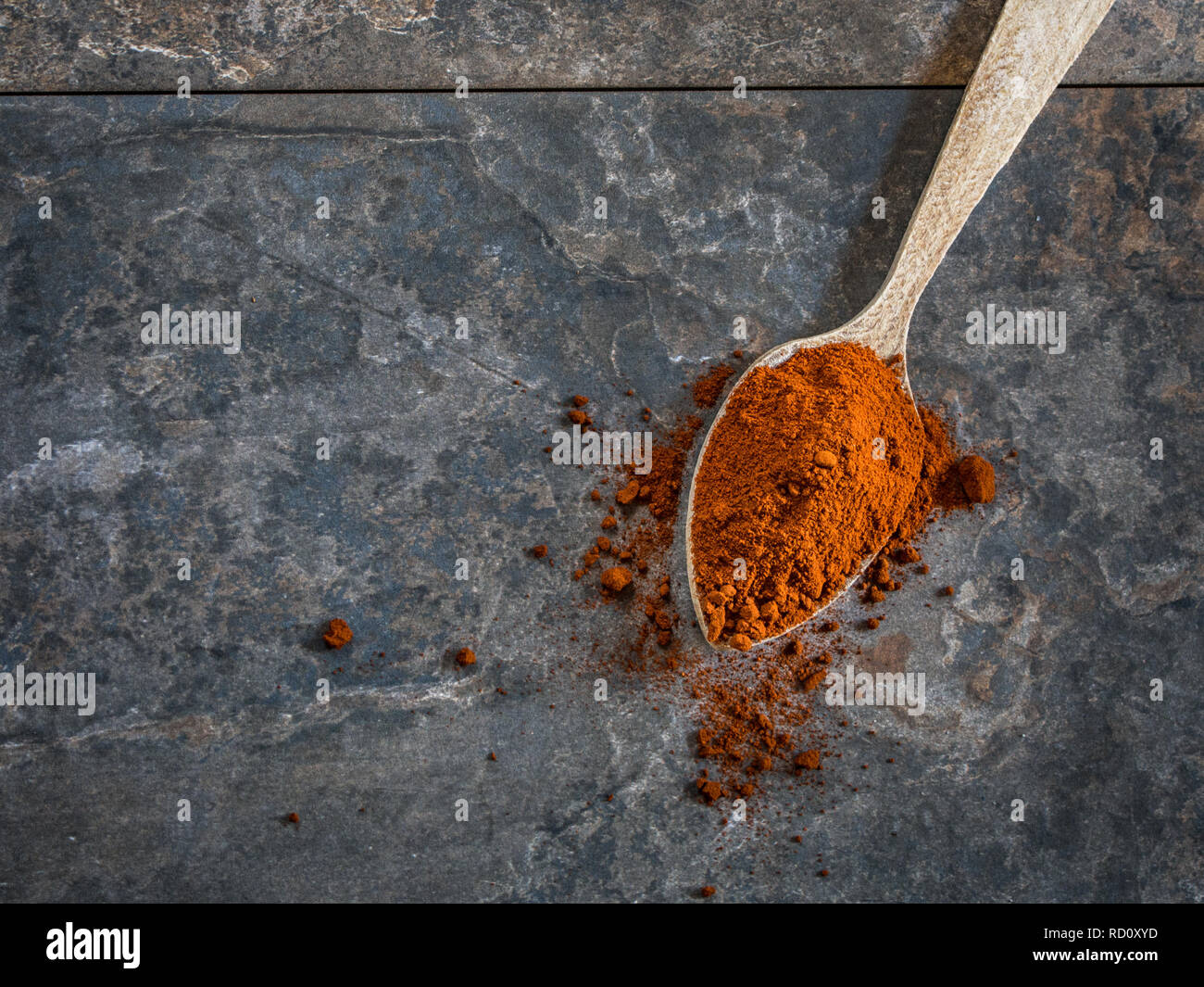 Spanish Spice Natural Sweet Dried Red Sweet Pepper Powder Stock Photo ...