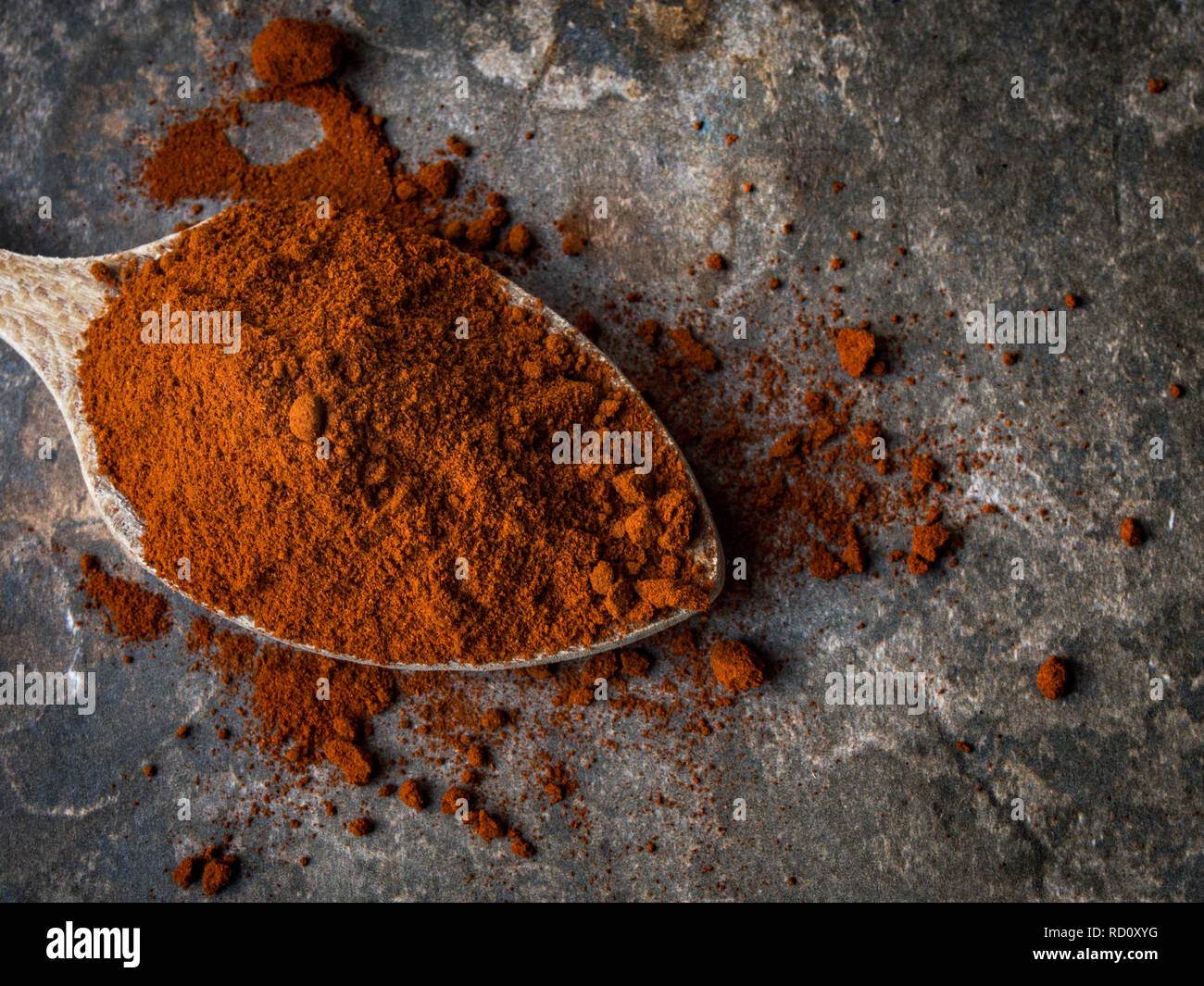 Spanish Spice Natural Sweet Dried Red Sweet Pepper Powder Stock Photo ...