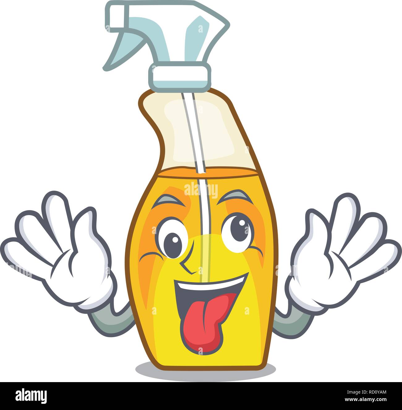 Cartoon Cleaning Spray