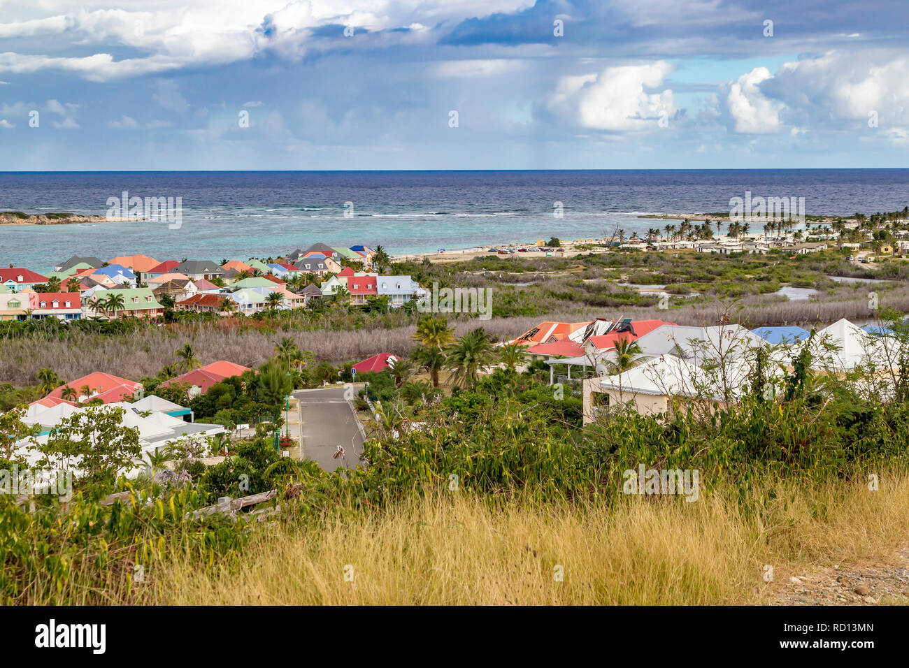 St martin french antilles caribbean hi-res stock photography and images ...