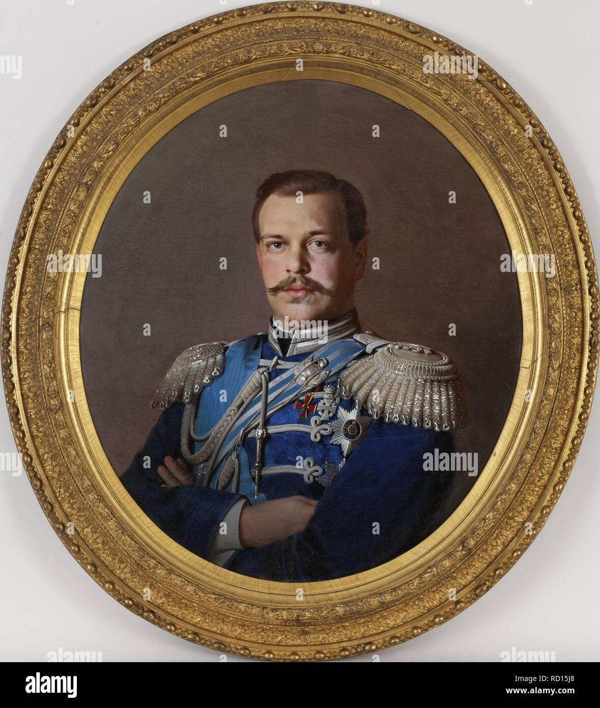 Portrait of the Emperor Alexander III (1845-1894). Museum: PRIVATE ...