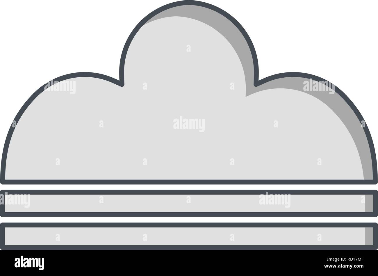 Fog Vector Icon For Personal And Commercial Use Stock Vector Image ...