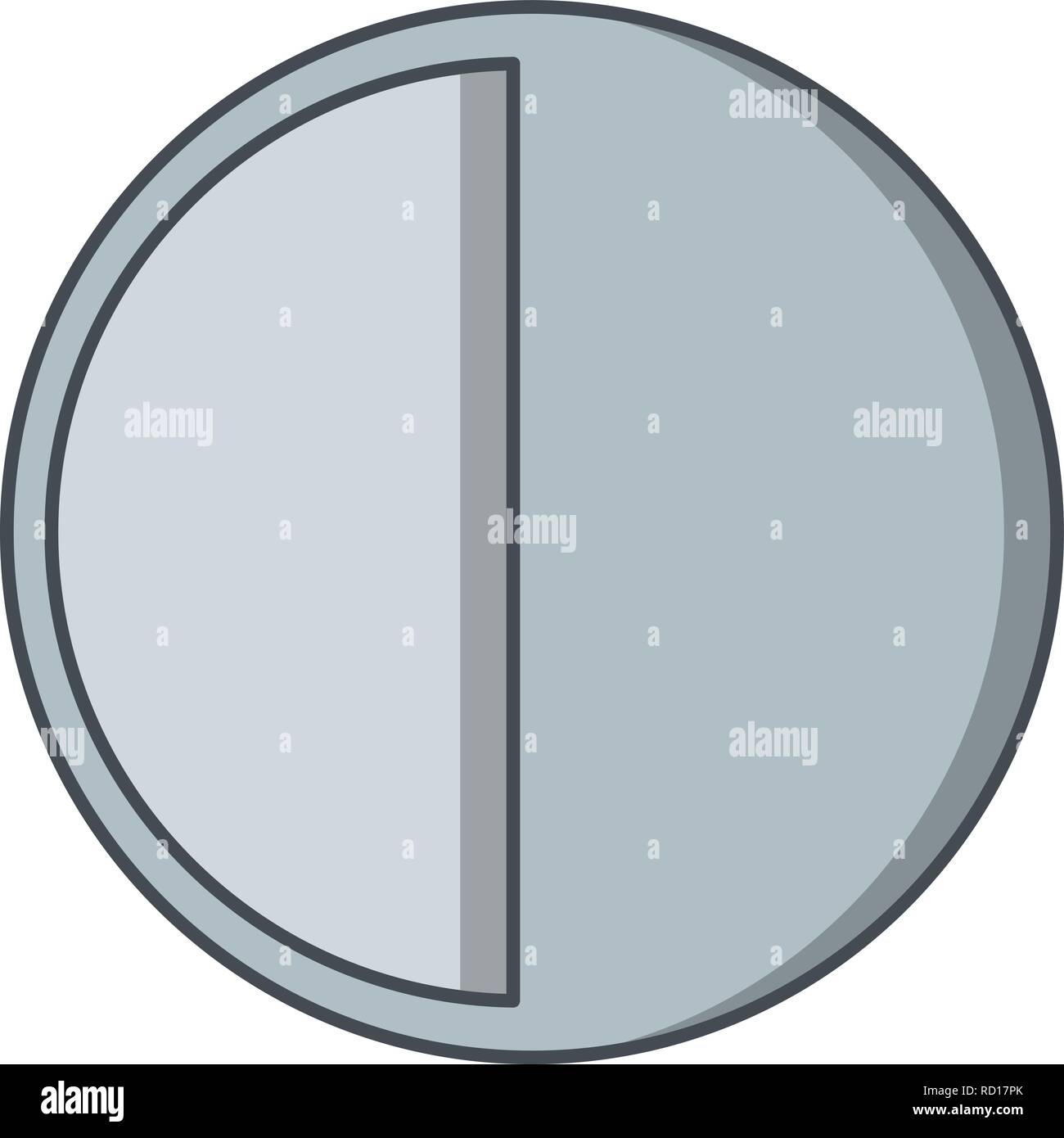 Quarter vector vectors hi-res stock photography and images - Alamy