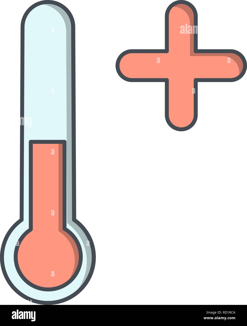 Hot Vector Icon For Personal And Commercial Use Stock Vector Image ...