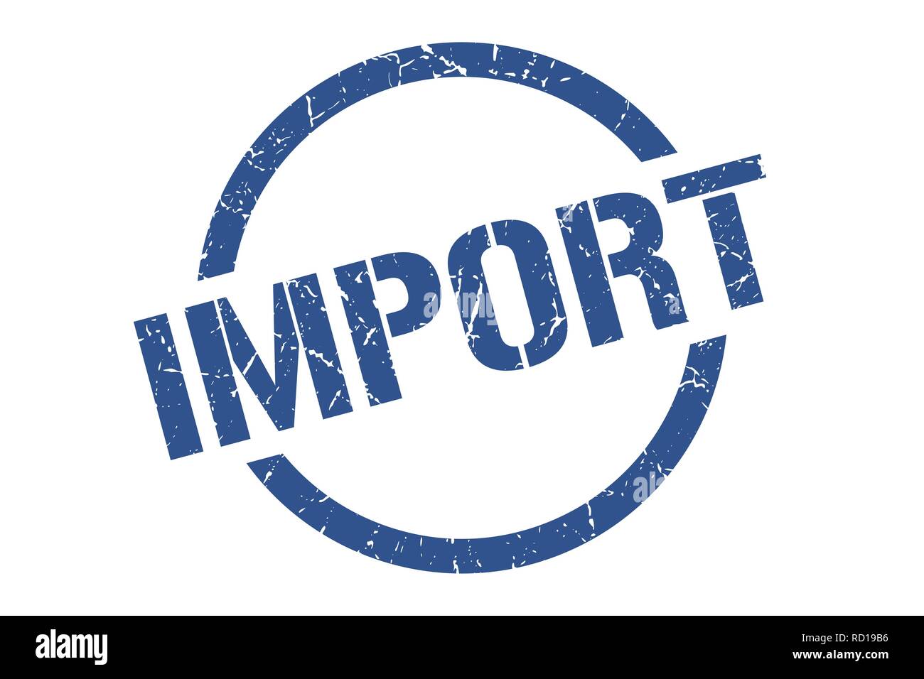 import blue round stamp Stock Vector Image & Art - Alamy