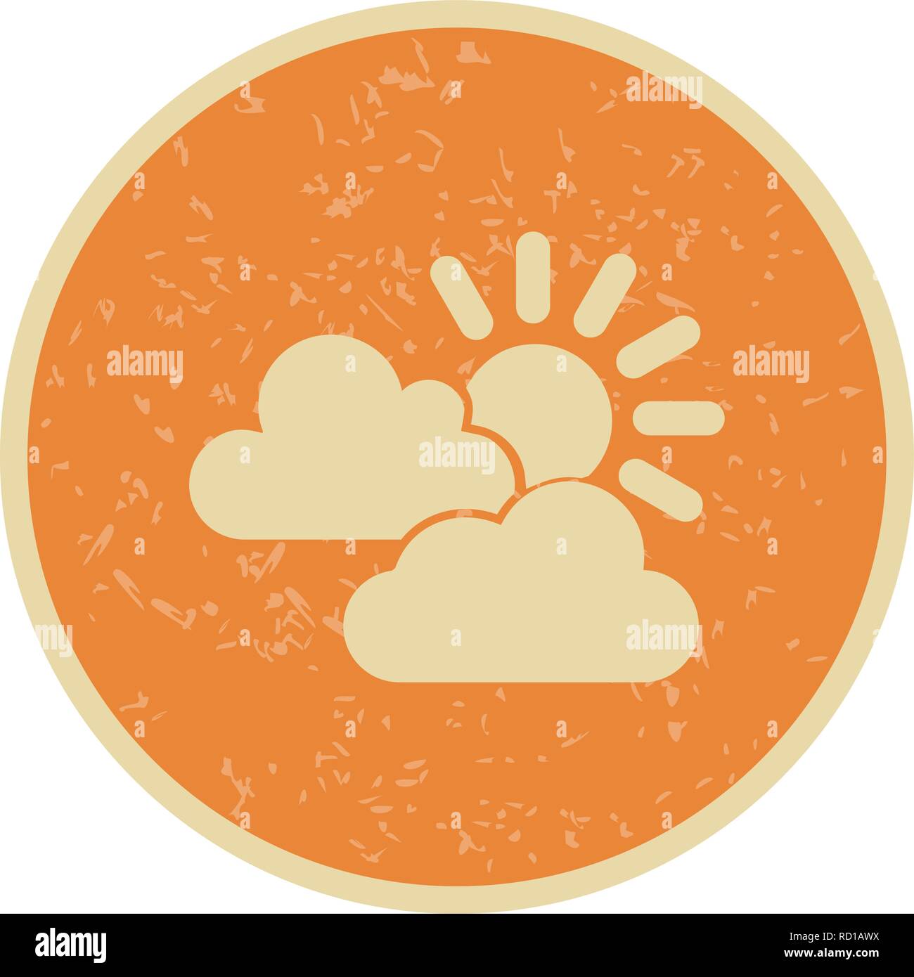 Mostly sunny Stock Vector Images - Alamy
