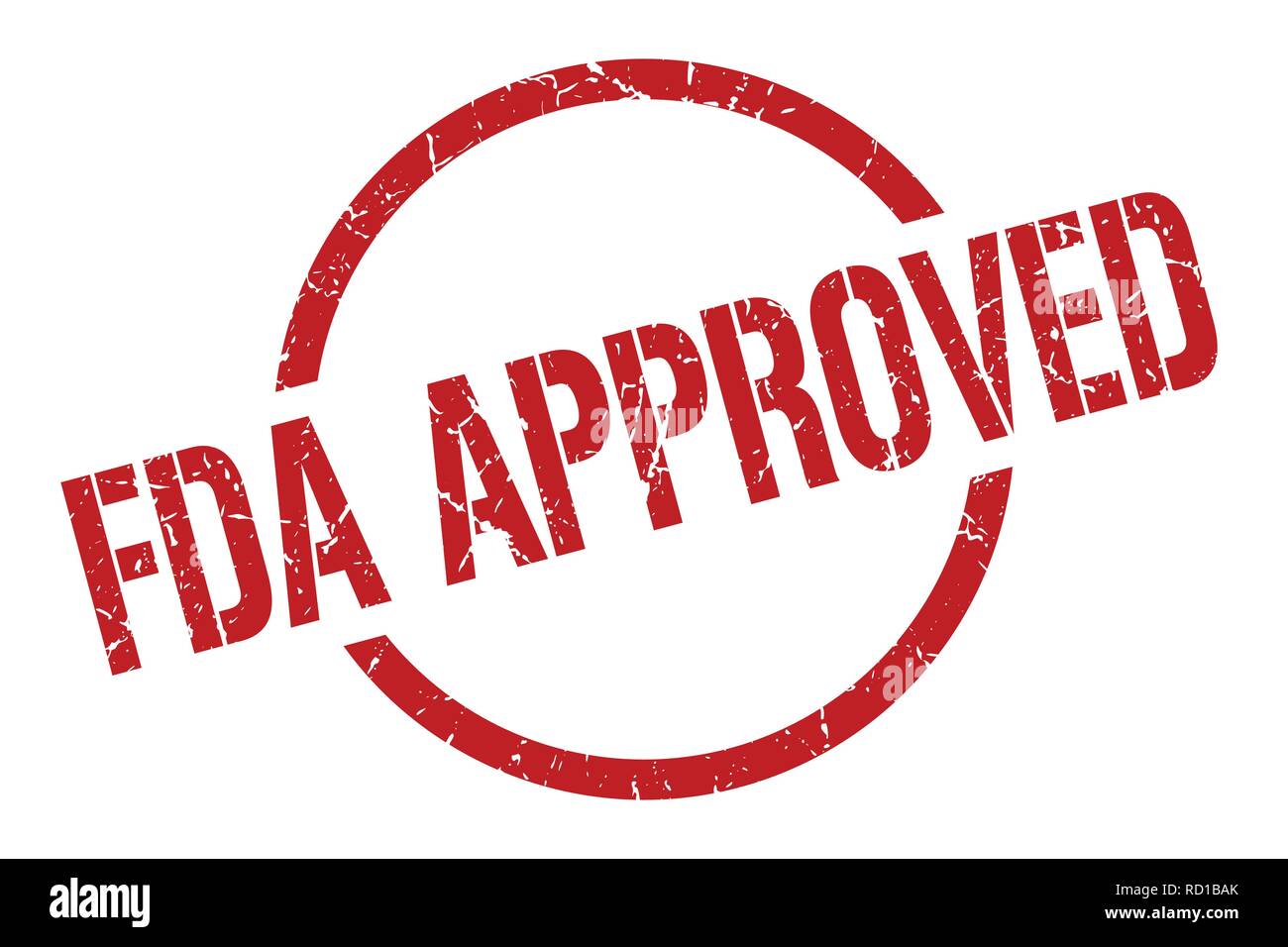 fda approved red round stamp Stock Vector Image & Art - Alamy