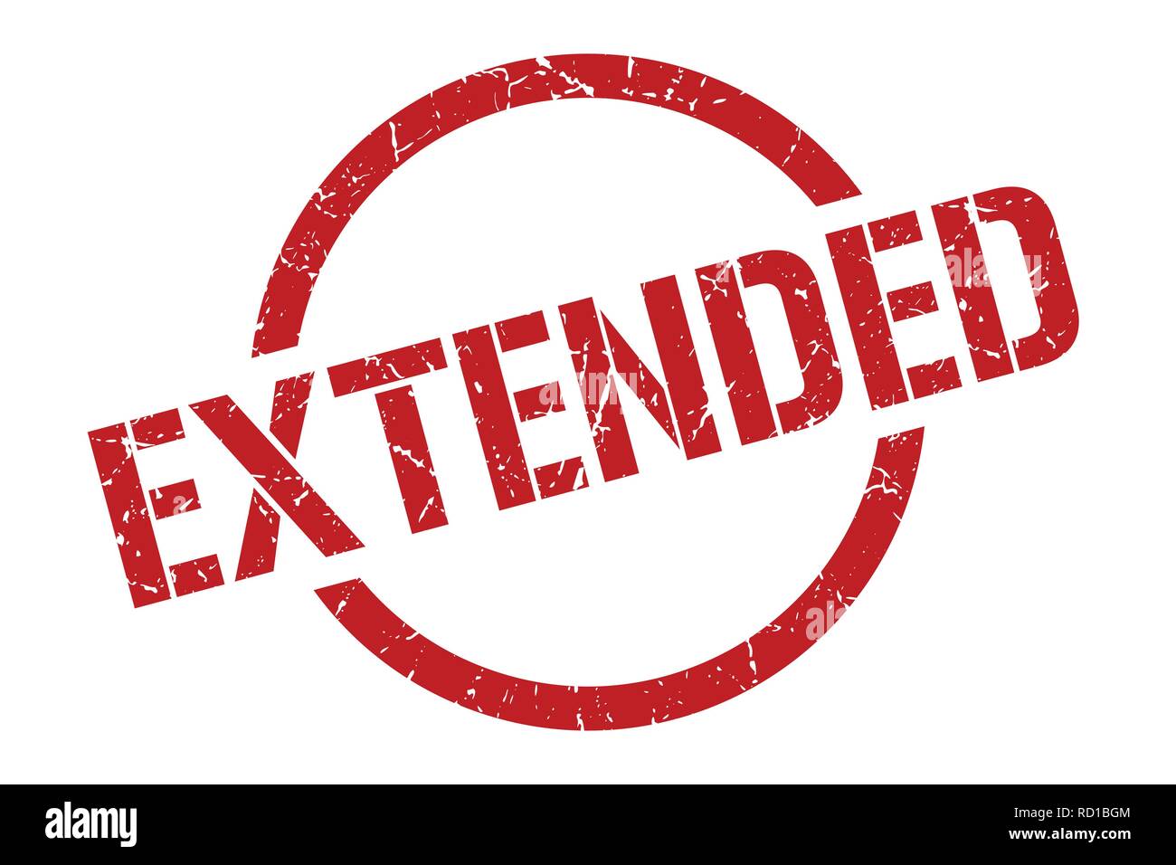 extended red round stamp Stock Vector Image & Art - Alamy