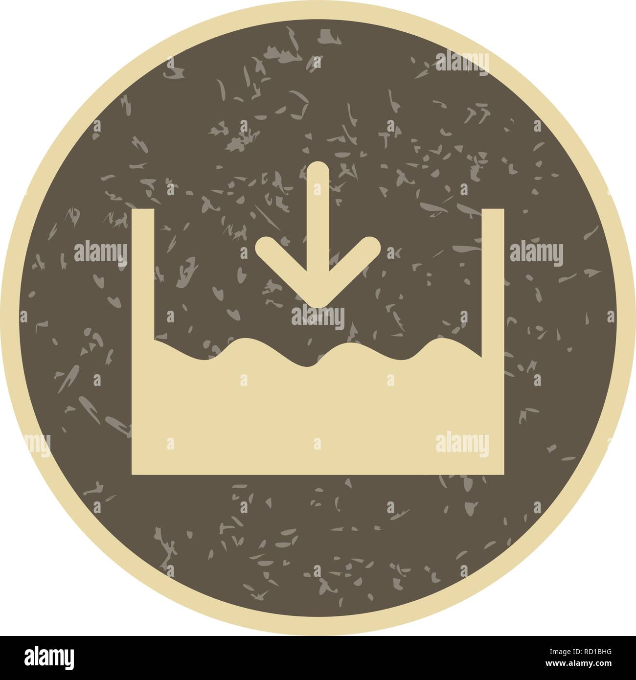 Below sea level Vector Icon For Personal And Commercial Use Stock ...