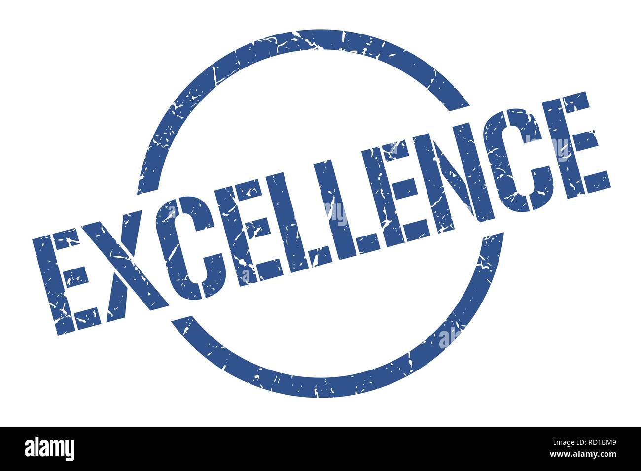 excellence blue round stamp Stock Vector Image & Art - Alamy
