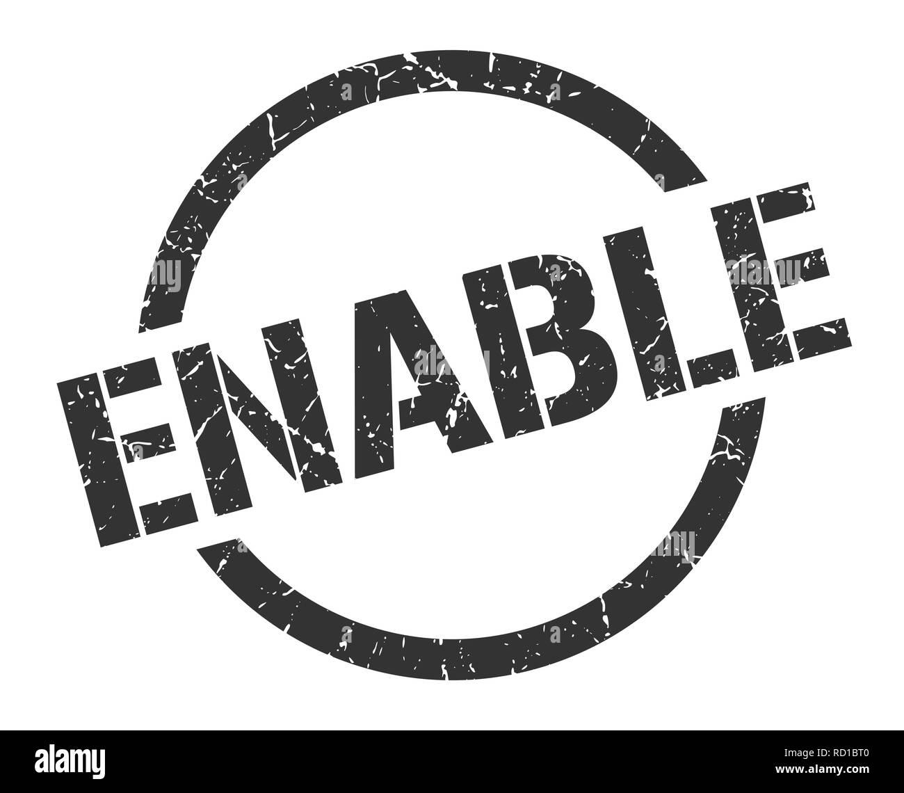 Enable vector vectors Black and White Stock Photos & Images - Alamy