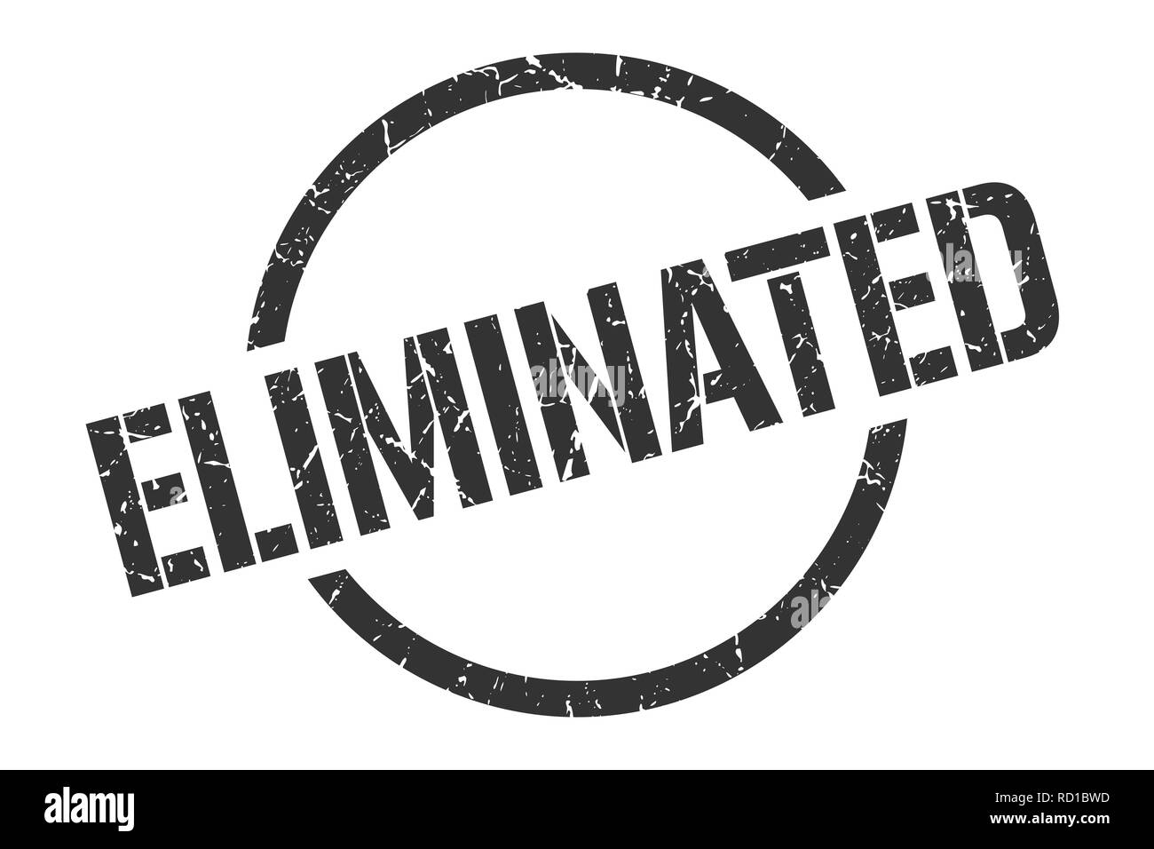 Was eliminated Stock Vector Images - Alamy