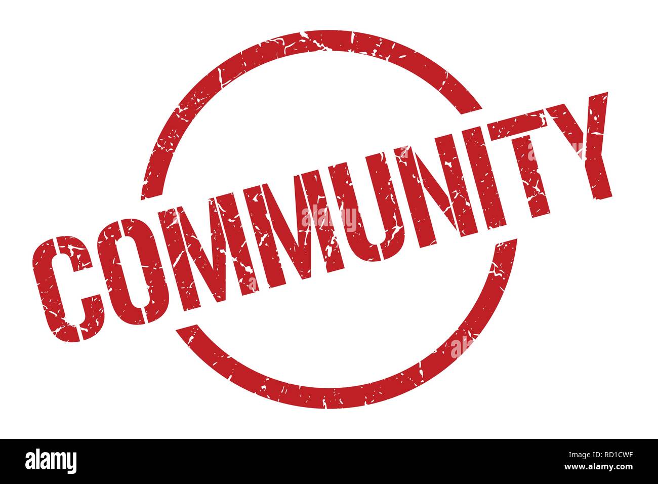 community red round stamp Stock Vector Image & Art - Alamy